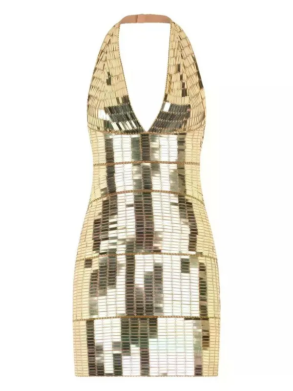 Roberto Cavalli Sequinned Mini Dress