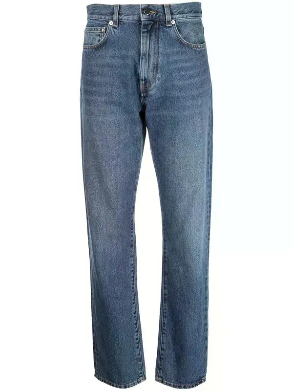 Loulou De Saison High-rise Straight-leg Jeans