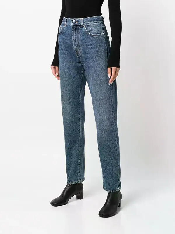 Loulou De Saison High-rise Straight-leg Jeans