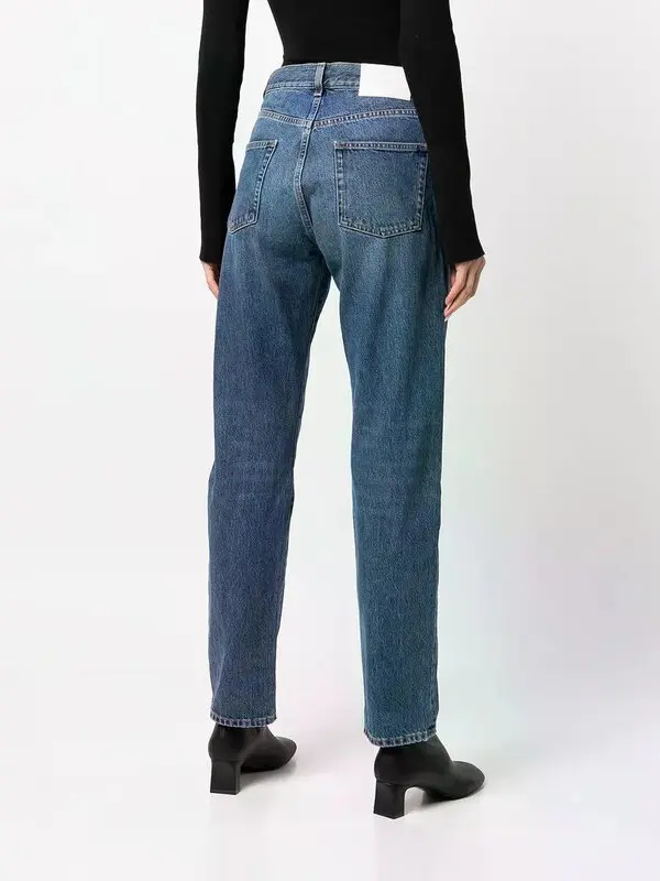 Loulou De Saison High-rise Straight-leg Jeans