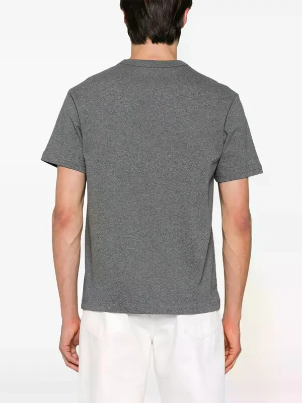 A.p.c. Logo Embroidered Crewneck T-shirt