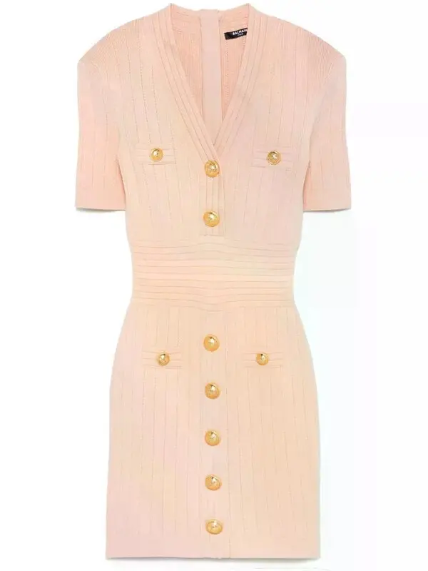 Balmain Knitted Mini Dress