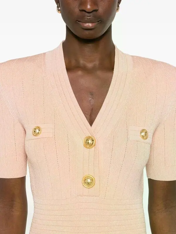 Balmain Knitted Mini Dress