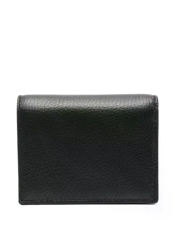 COCCINELLE Small Metallic Soft Wallet - Black