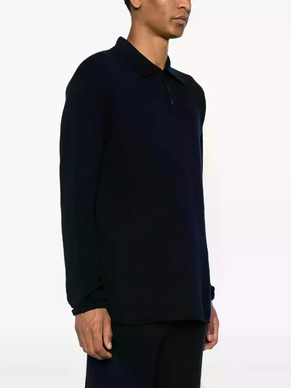 Alanui Finest Ribbed Polo Top