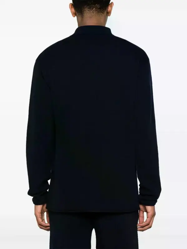 Alanui Finest Ribbed Polo Top