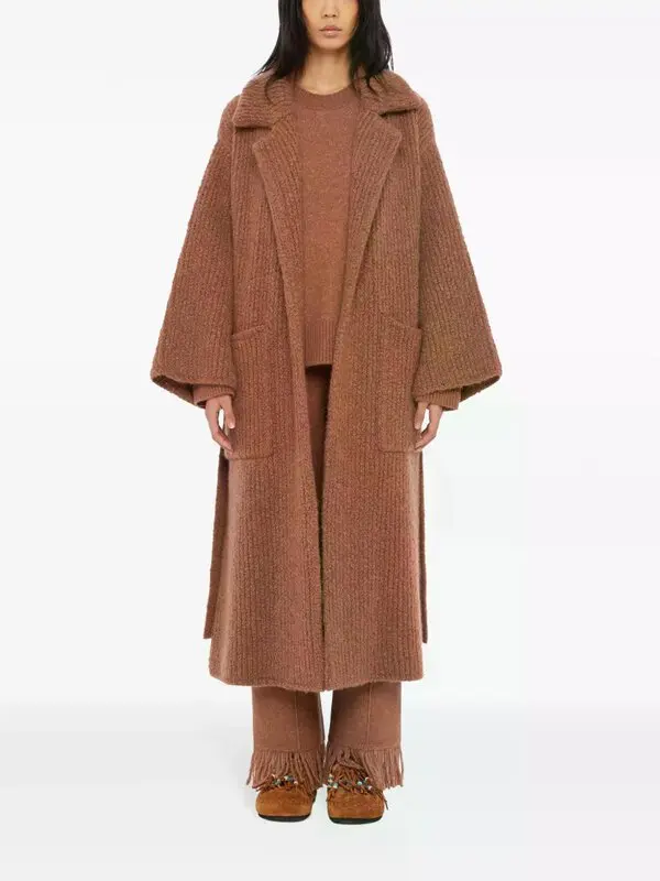 Alanui Knitted Robe Coat