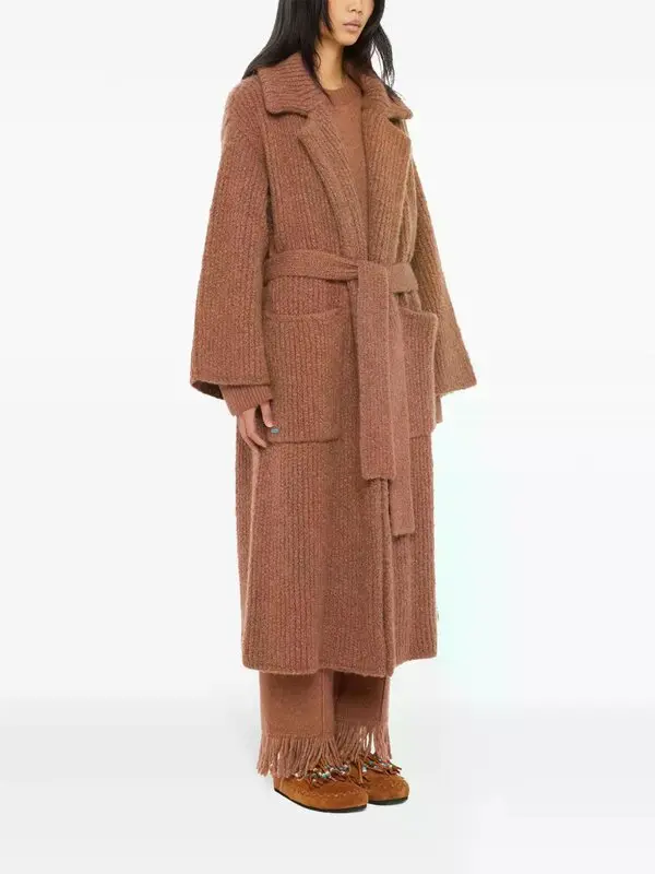 Alanui Knitted Robe Coat
