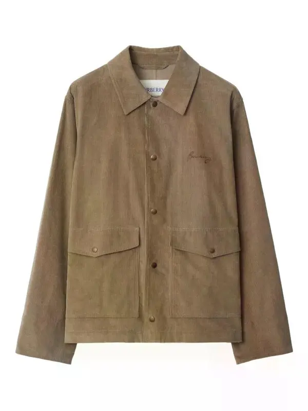 Burberry Corduroy Shirt Jacket
