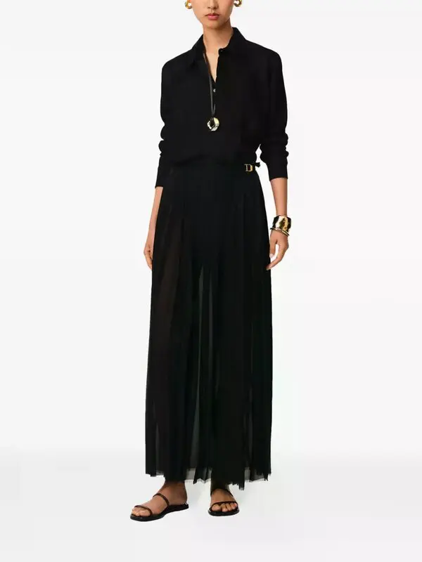 AMI Paris Long-sleeved Contrasted Shirt