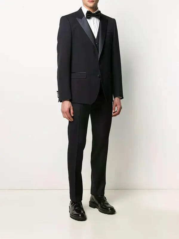 Dolce & Gabbana Martini-fit Wool-silk Tuxedo Suit - Blue