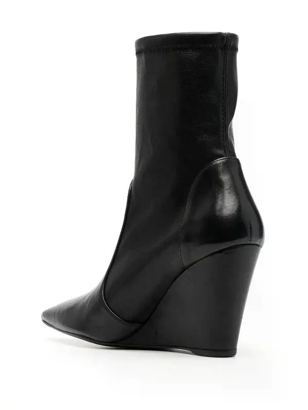 STUART WEITZMAN 90mm Pointed-toe Wedge Boots
