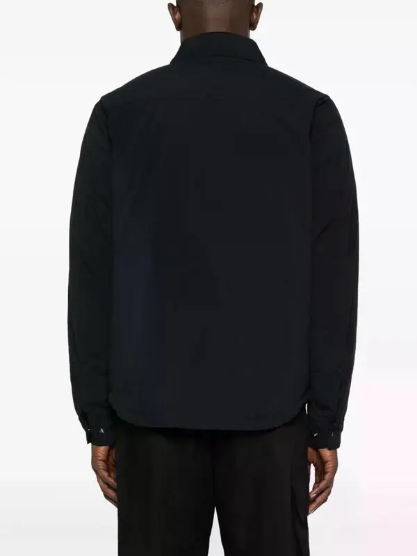 TEN C Padded Press-stud Shirt Jacket
