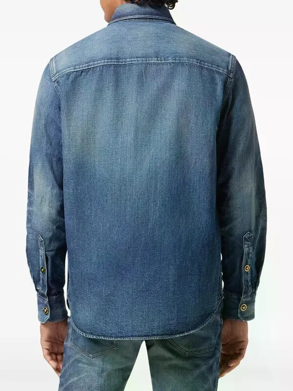 Versace Japanese-denim Overshirt