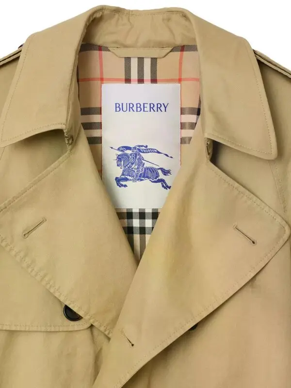 Burberry Gabardine Trench Coat