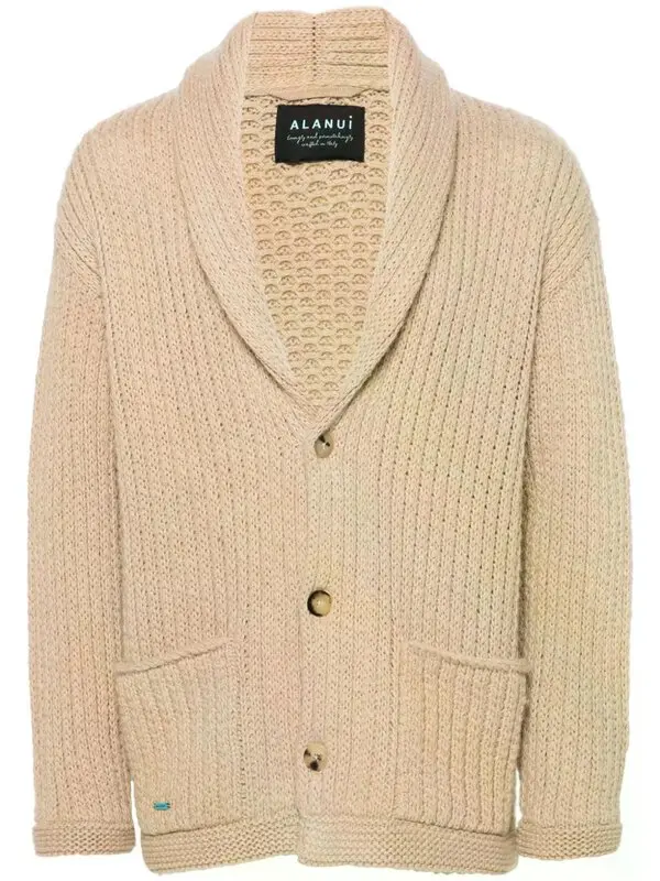 Alanui Finest Ribbed Cardigan