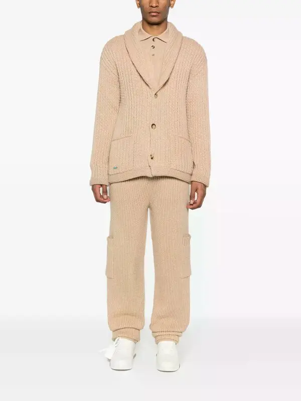 Alanui Finest Ribbed Cardigan