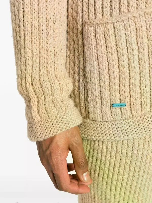 Alanui Finest Ribbed Cardigan