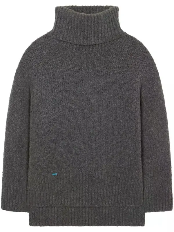 Alanui Logo-tag Roll-neck Jumper