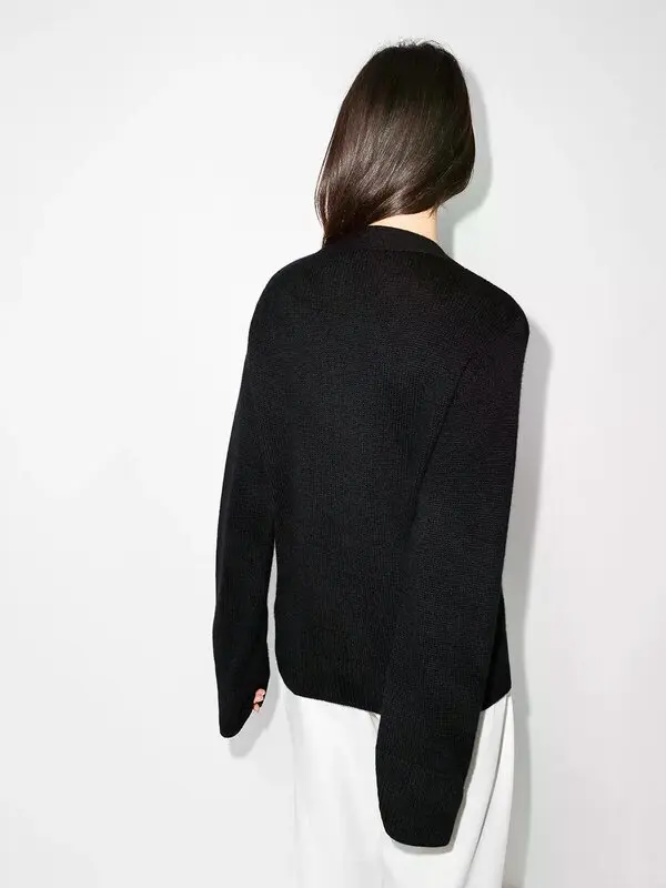 LISA YANG Davvi Oversized V-neck Cardigan