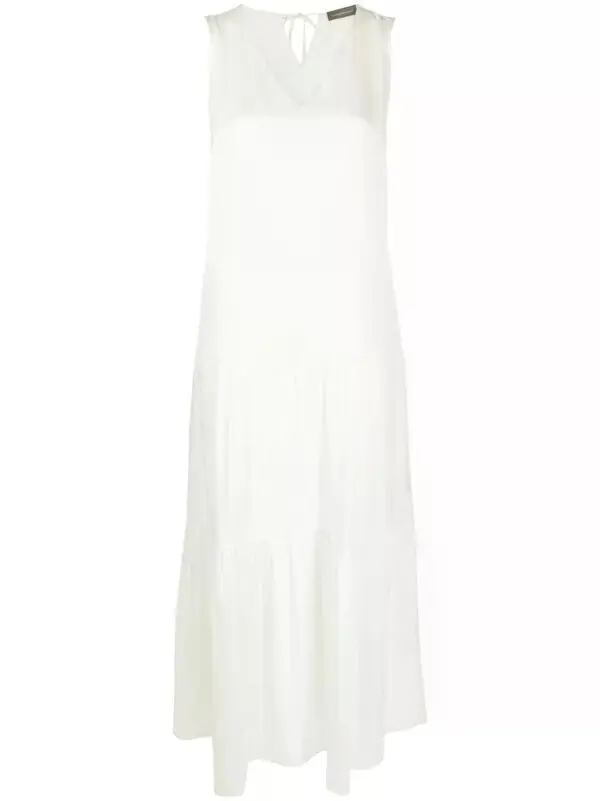 Lorena Antoniazzi V-neck Sleeveless Maxi Dress