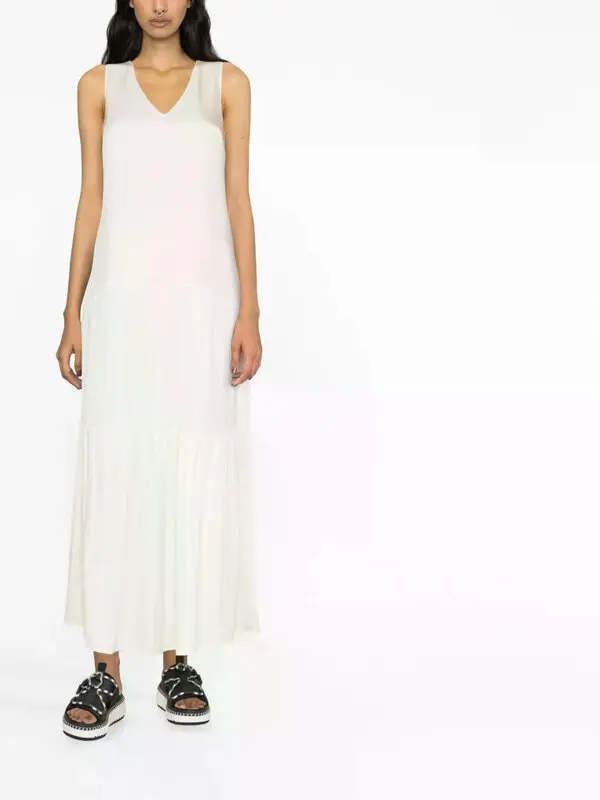 Lorena Antoniazzi V-neck Sleeveless Maxi Dress