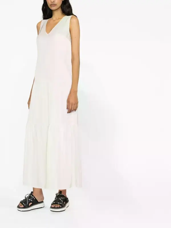 Lorena Antoniazzi V-neck Sleeveless Maxi Dress