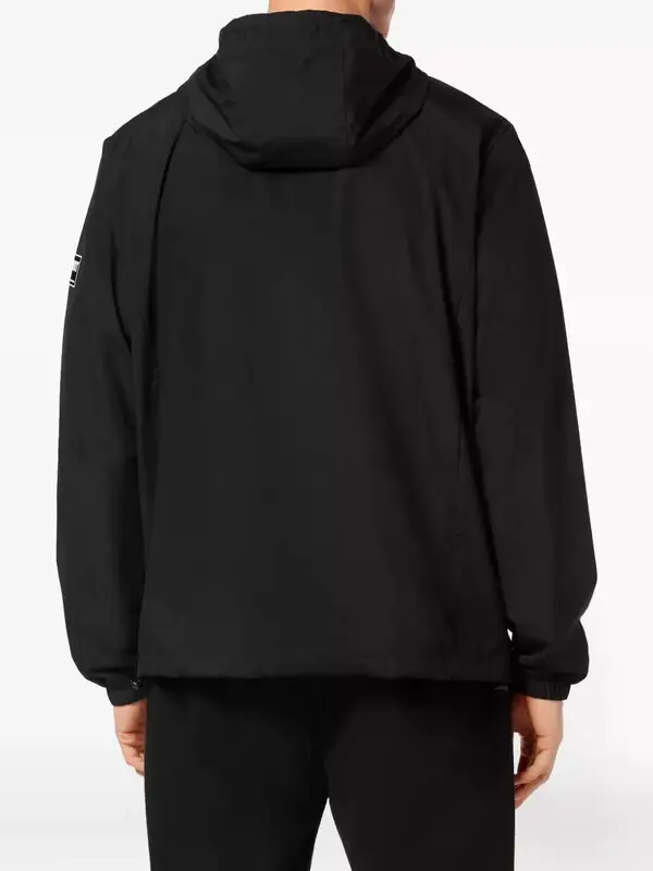 PLEIN SPORT Zip-up Windbreaker Jacket