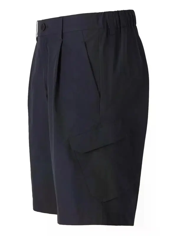 Herno Pleated Shorts - Blue