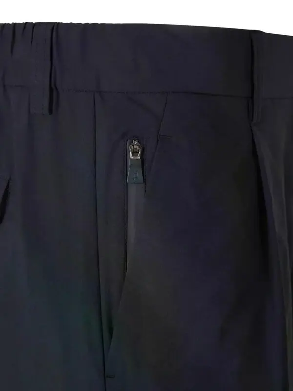 Herno Pleated Shorts - Blue
