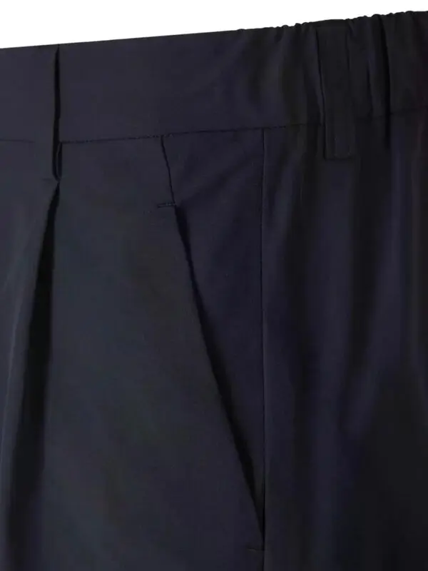 Herno Pleated Shorts - Blue