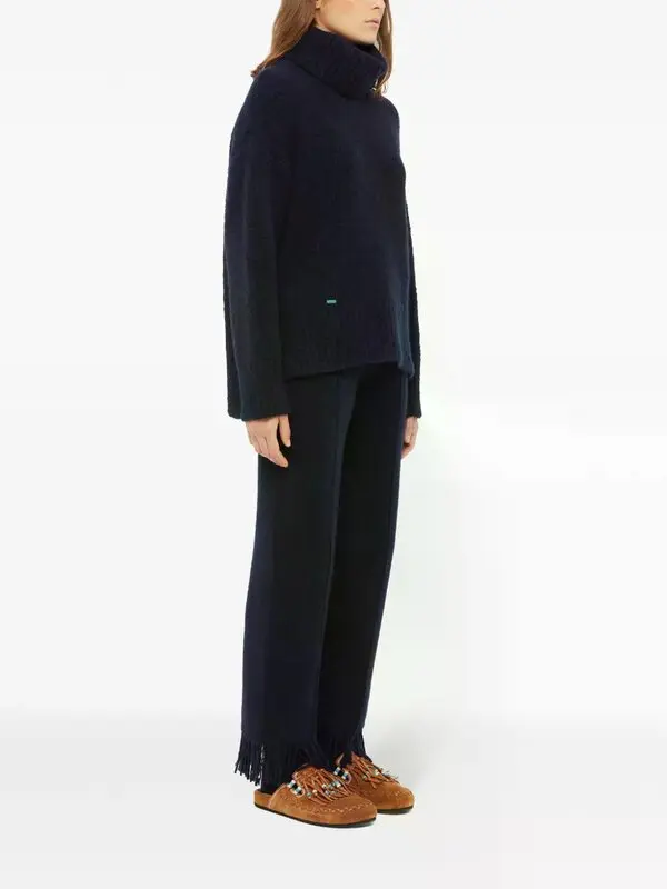 Alanui Logo-plaque Knitted Jumper