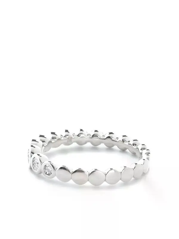 Monica Vinader Graduated Half Eternity Ring