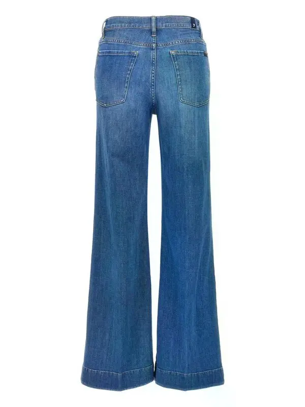 7 For All Mankind Modern Dojo Flared Jeans - Blue