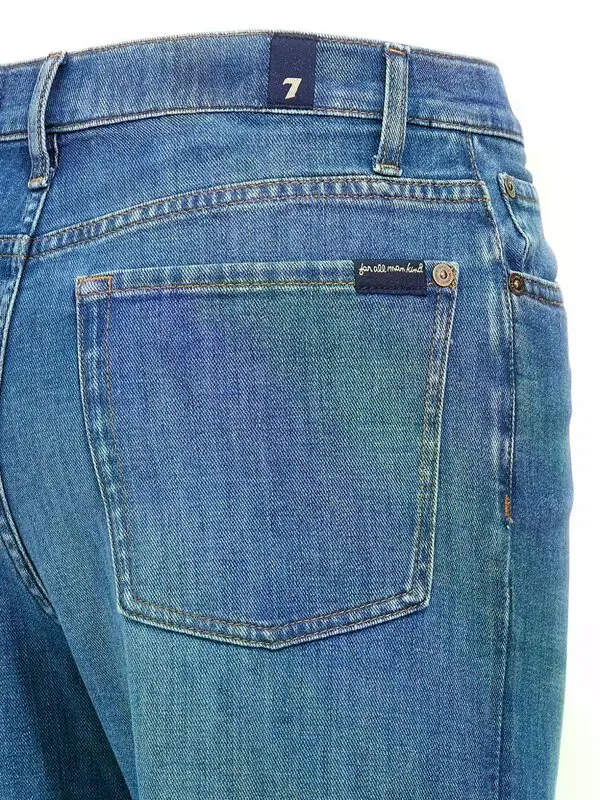 7 For All Mankind Modern Dojo Flared Jeans - Blue