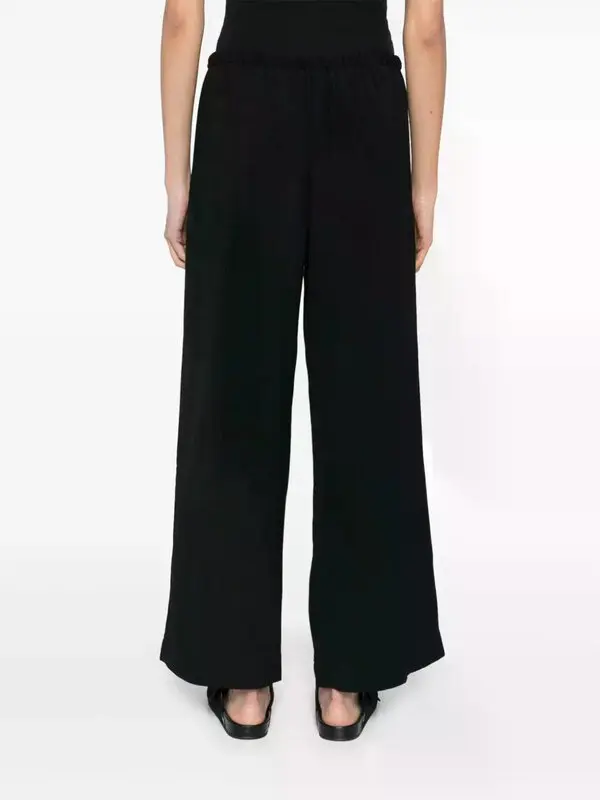 TOTEME Striped Drawstring Trousers