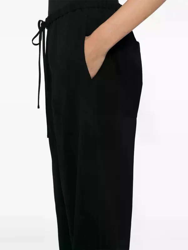 TOTEME Striped Drawstring Trousers