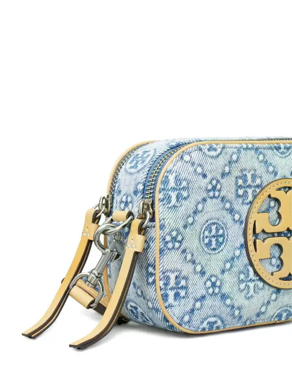 Tory Burch Mini Miller Denim Crossbody Bag