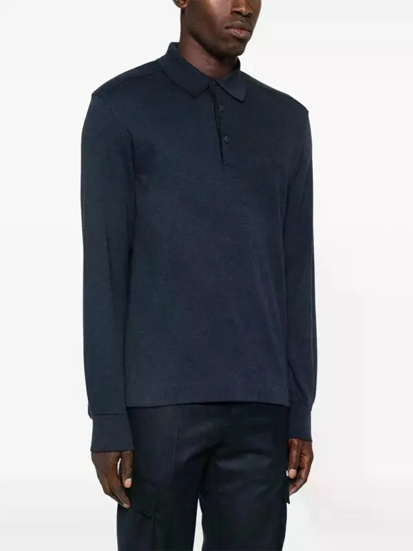 Zegna Jersey Polo Shirt