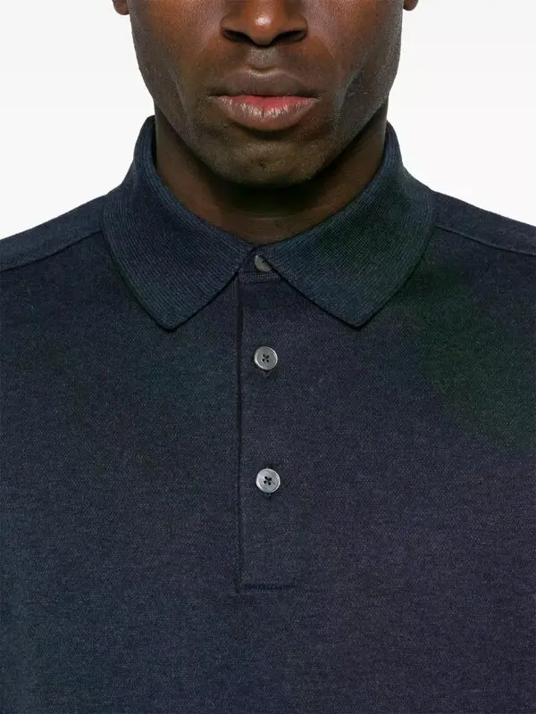 Zegna Jersey Polo Shirt