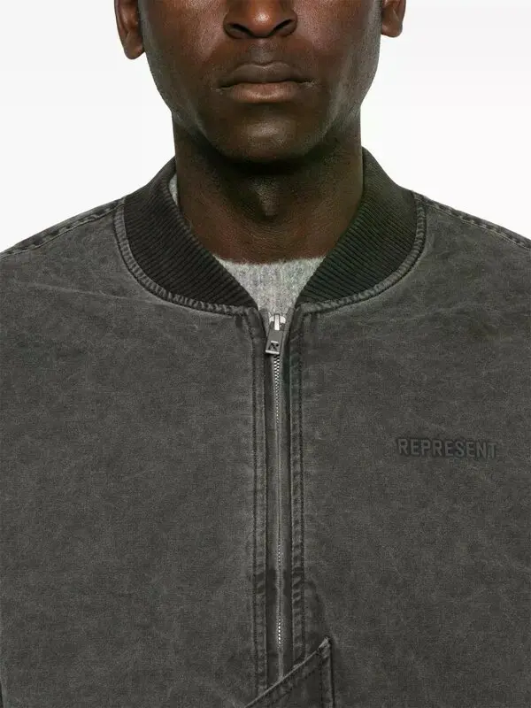 REPRESENT Inset Sleeve Bomber Jacket