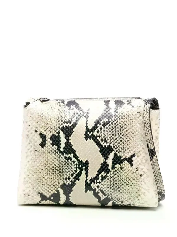 Khaite Lina Leather Cross Body Bag - Neutrals