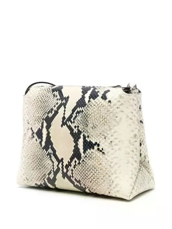 Khaite Lina Leather Cross Body Bag - Neutrals