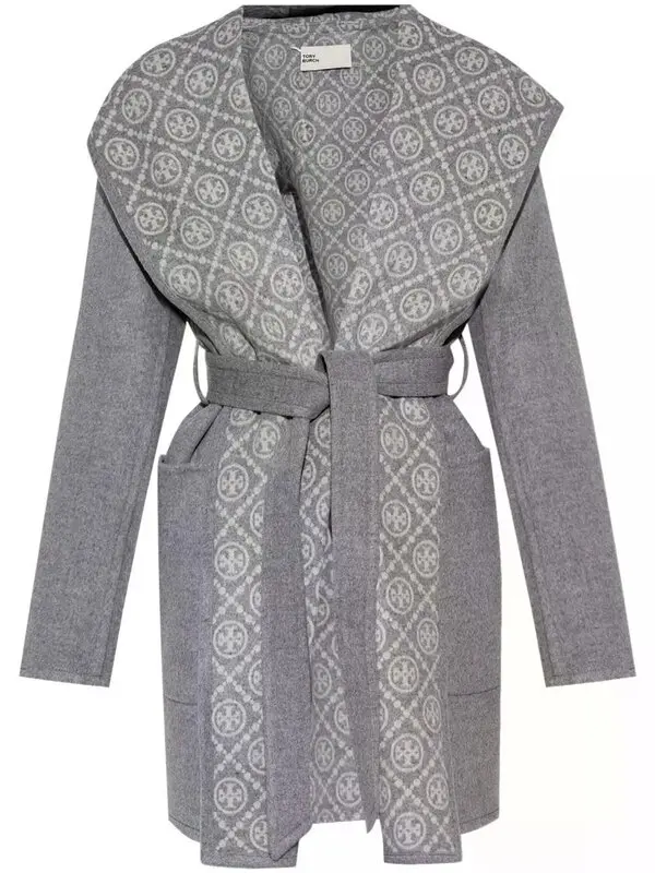 Tory Burch Monogram-lining Coat