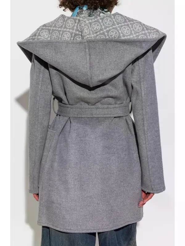 Tory Burch Monogram-lining Coat