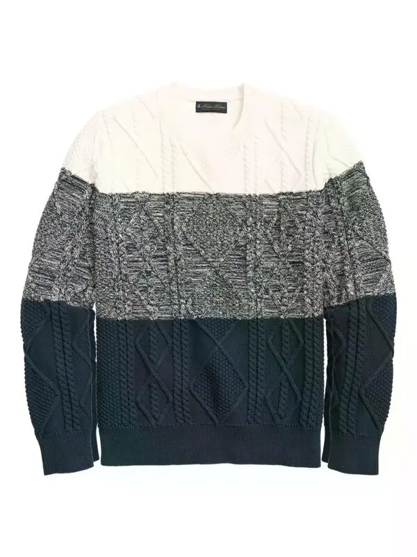 Brooks Brothers Cable-knit Sweater