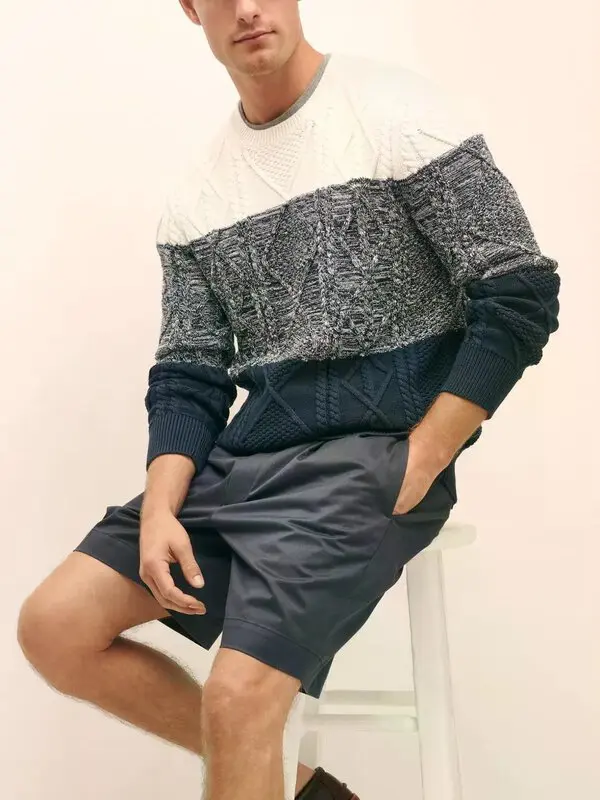 Brooks Brothers Cable-knit Sweater