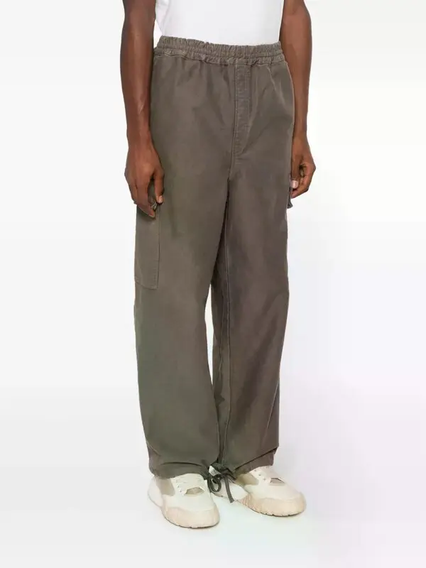 Études Studio Forum Twill Cotton Cargo Trousers