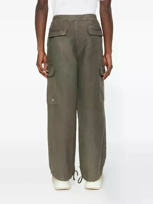 Études Studio Forum Twill Cotton Cargo Trousers