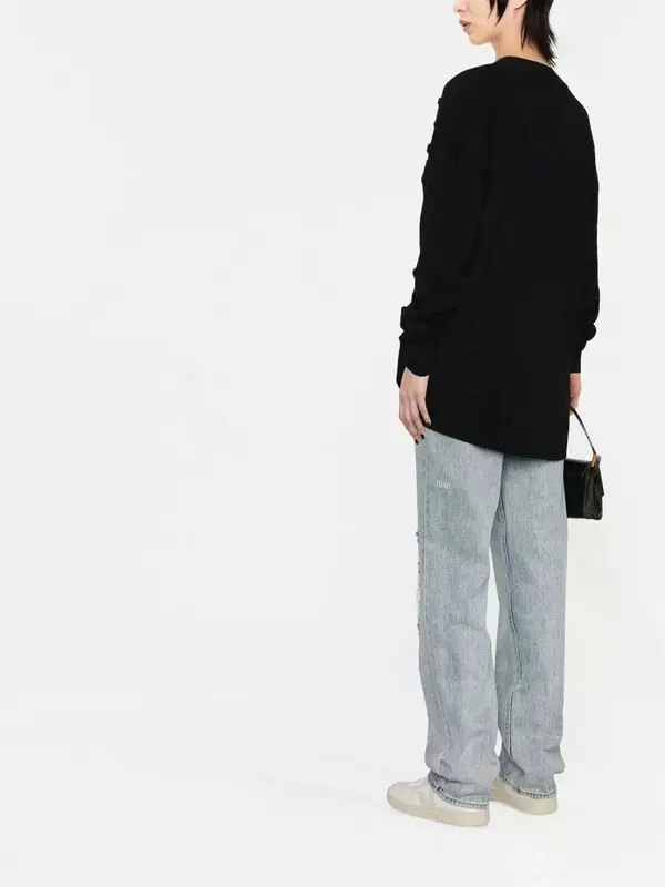 Max & Moi Cashmere V-neck Cardigan